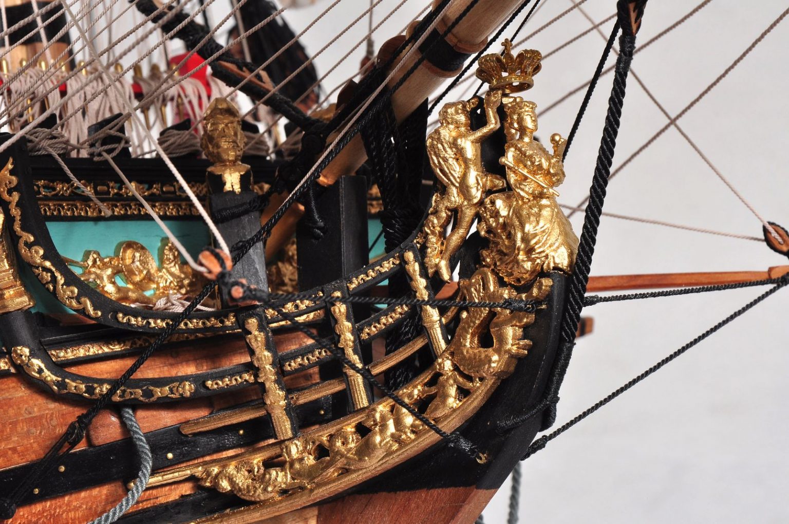 HMY Royal Caroline 1750 - Модели кораблей готовые в мастерской Санкт ...